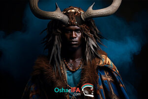 Ochosi (𝙊𝙨𝙝𝙤𝙨𝙞): The Orisha hunter who represents Justice