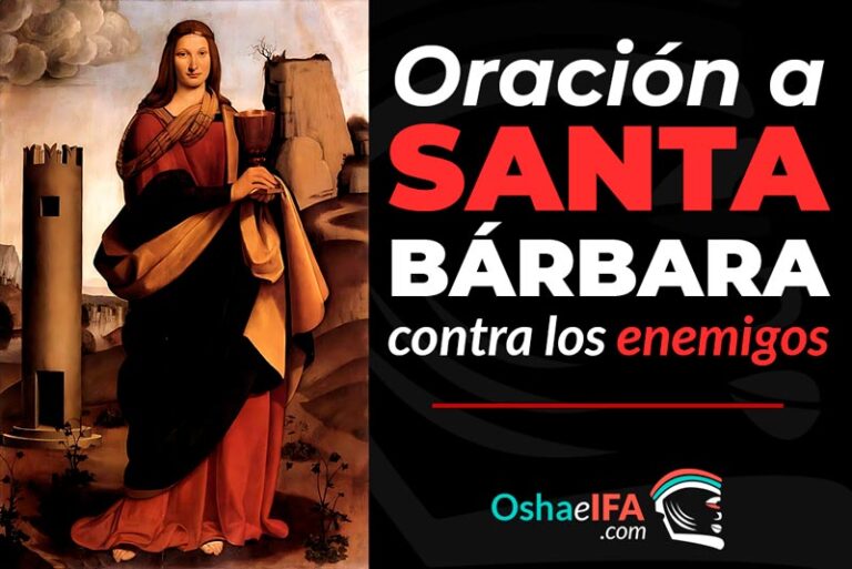 Prayer to Saint Barbara for protection, enemies, and justice